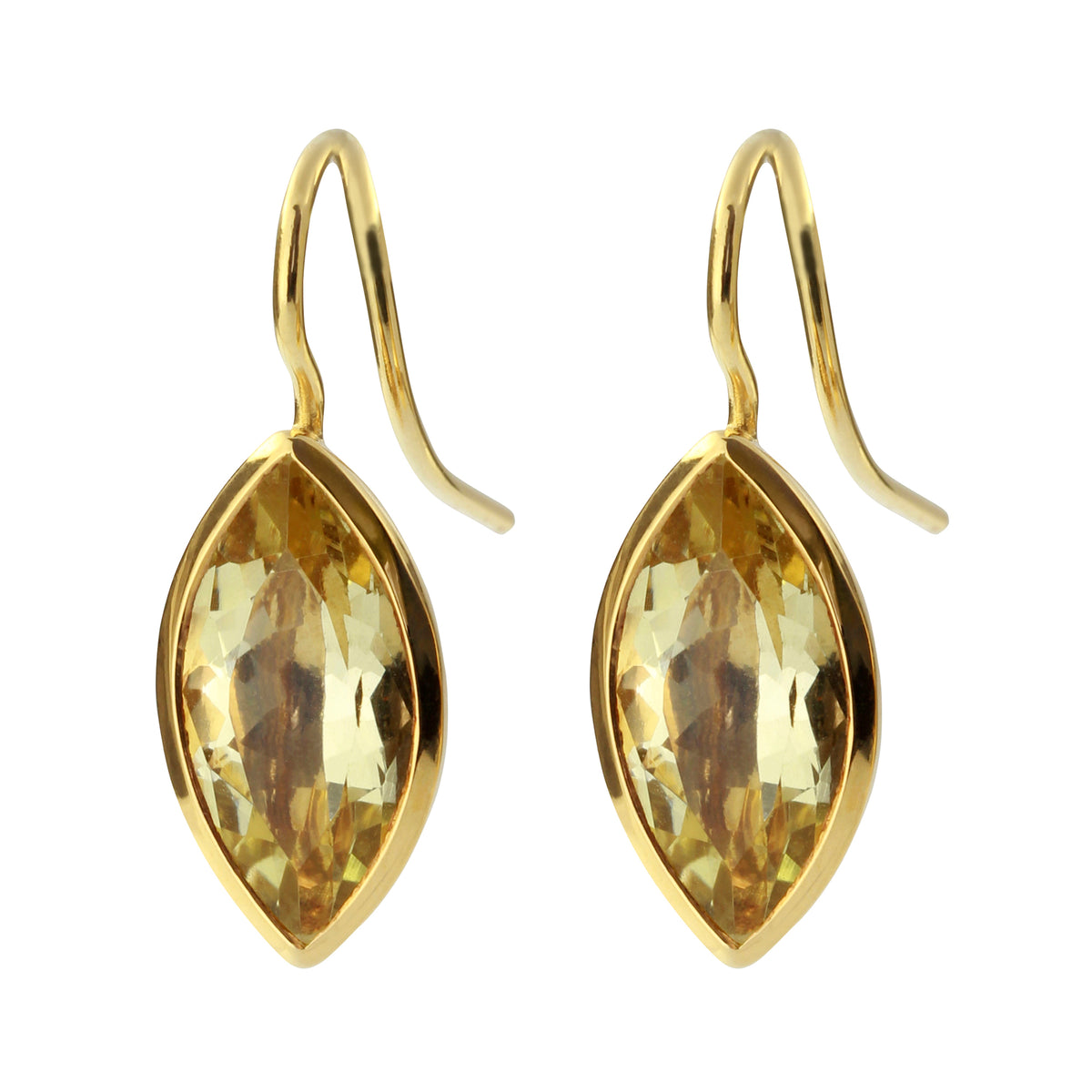 Georg Spreng Ohrhänger La Gondola mit Citrin 750 Gelbgold | Juwelier Zapp
